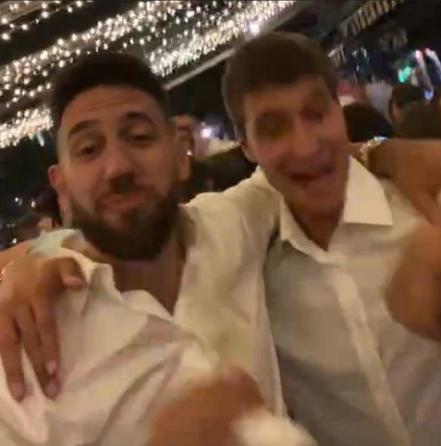 Nedović se oženio, a ljubimci Delija i Grobara pravili lom na svadbi ...