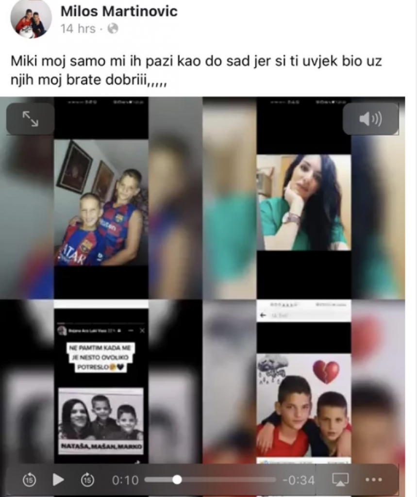 CRNA GORA PLAČE SA NJIM, JECAJI OCA ODJEKUJU: Martinovićeva prva OBJAVA nakon što su mu SVIREPO ...