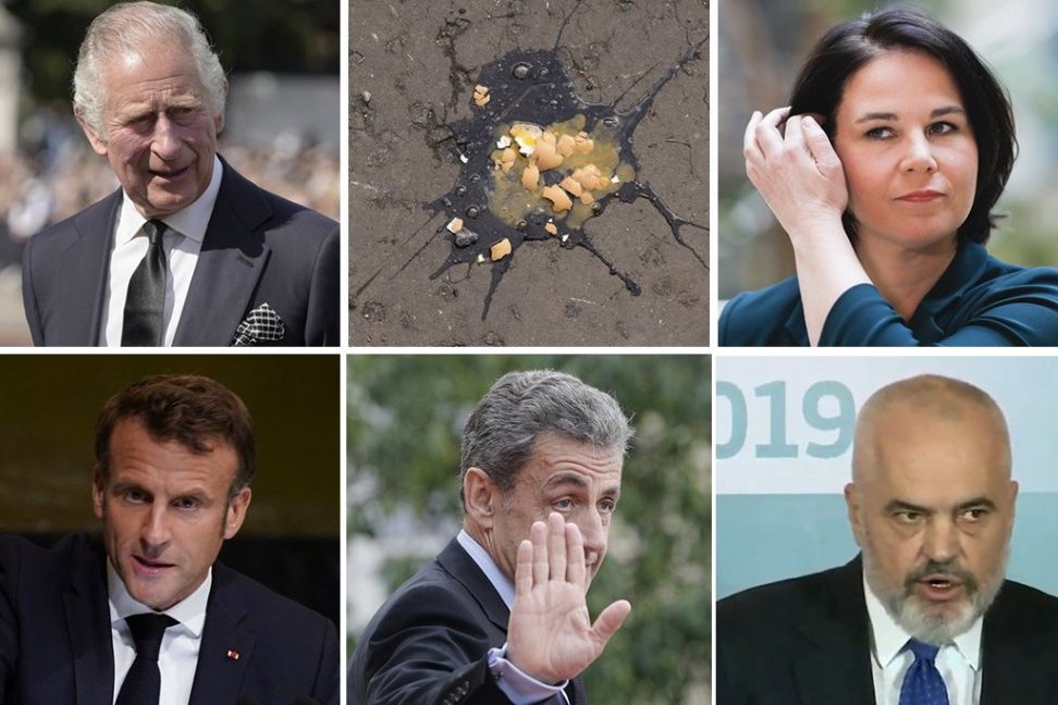 JAJIMA NA SVETSKE LIDERE! Gađali su kralja Čarlsa, Berbokovu, Makrona ...