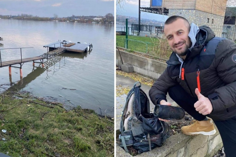 ČUDA SE DOGAĐAJU! Voislav je na svom splavu pronašao ranac izgubljen ...