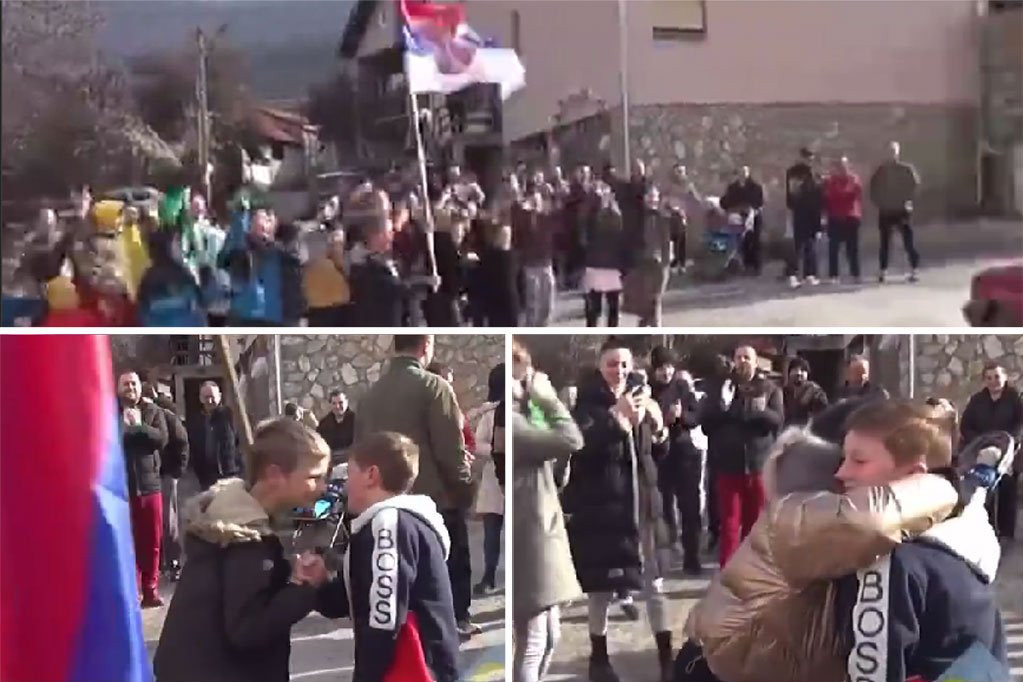 STEFAN SE VRATIO KUĆI: Srpskog dečaka kog je Albanac ranio na Badnji ...