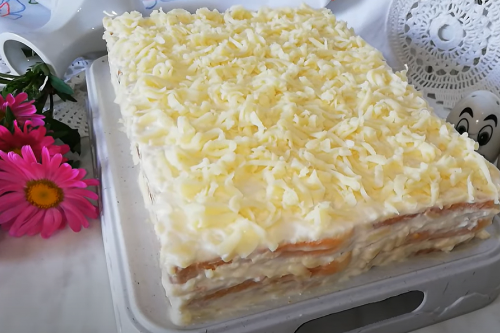 NAJBRŽA SLANA TORTA SA KREKERIMA: Toliko je ukusna da će svi tražiti ...