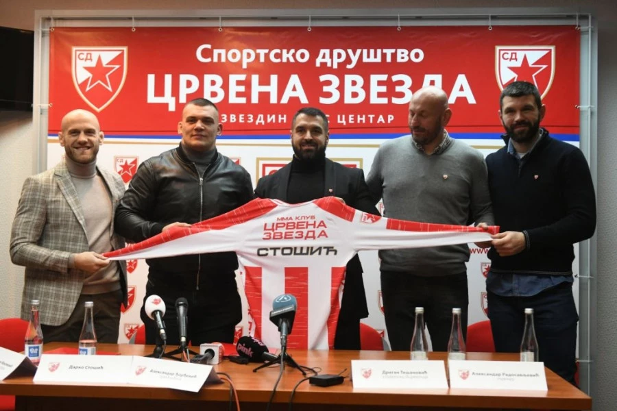 STOŠIĆ SE VRAĆA U ZVEZDU: Najpoznatiji MMA borac potpisao za crveno ...