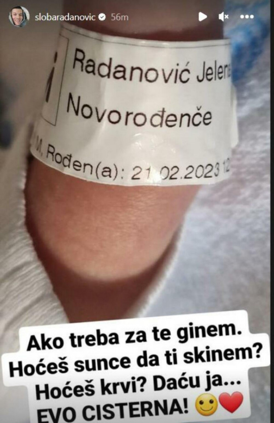 JELENA I SLOBA OBJAVILI PRVU FOTKU NASLEDNIKA: Pevač mu se obratio dirljivim rečima!