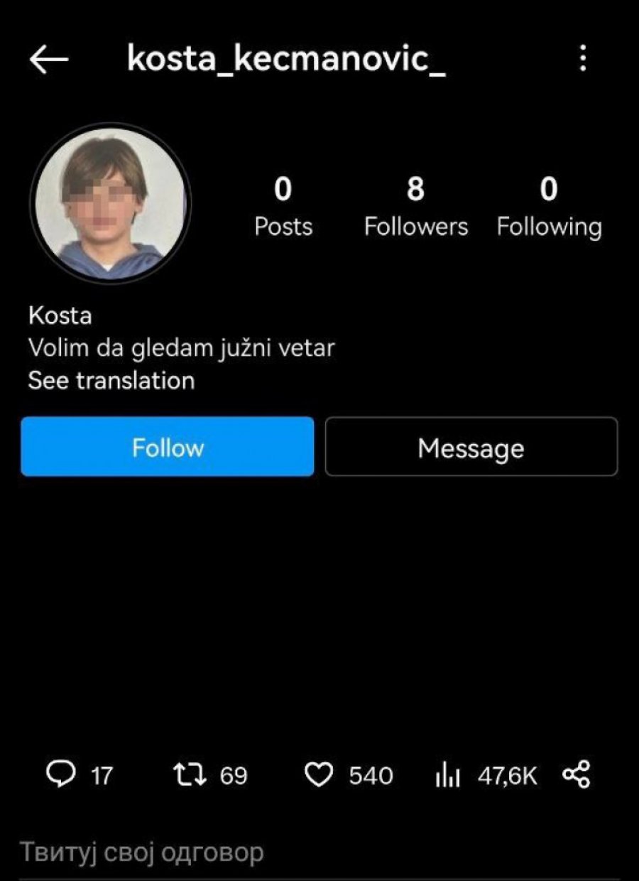 ŠTA SE DEŠAVA SA NAŠOM DECOM? Na društvenim mrežama podrška dečaku ubici - pojavio se i veliki ...