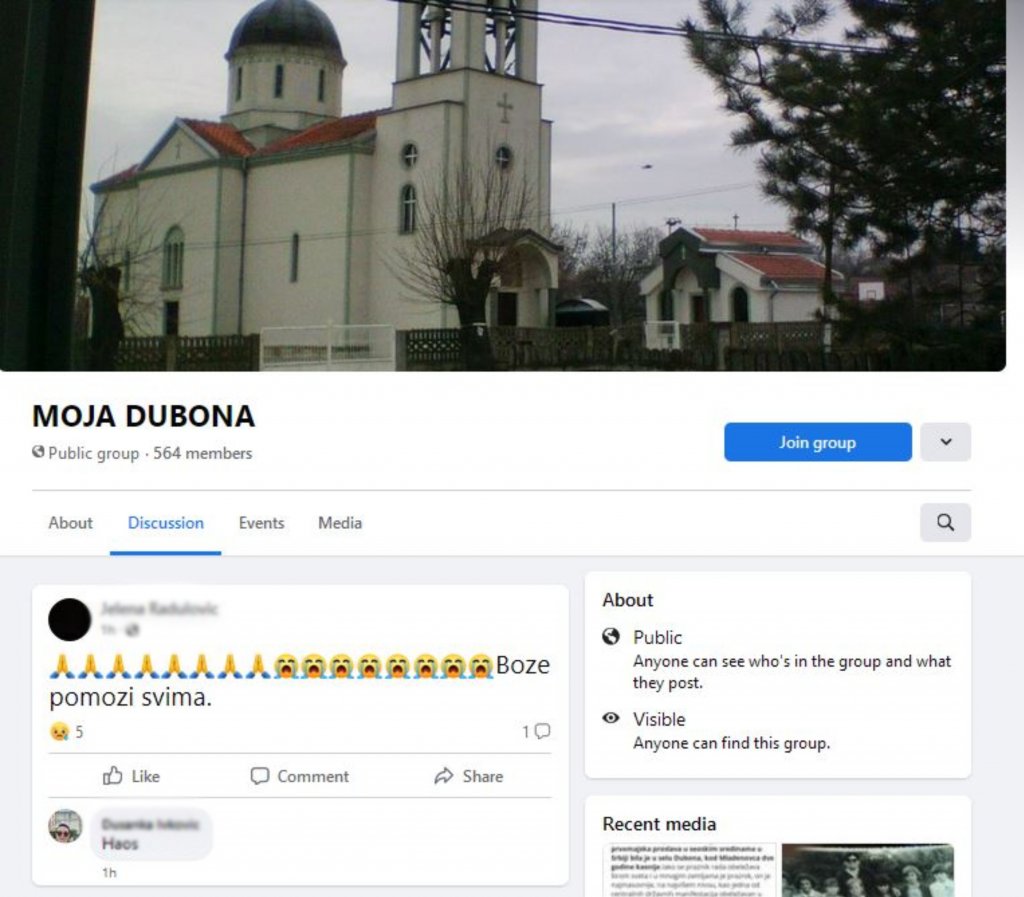 BOŽE, POMOZI SVIMA: Meštani Dubone i Malog Orašja večeras ne spavaju ...