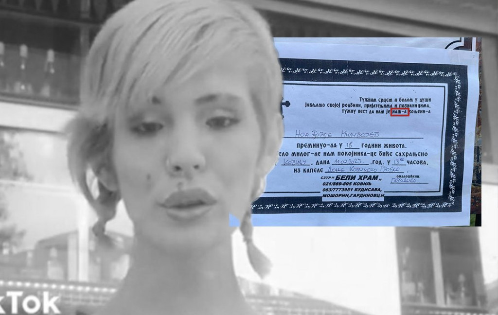 NOINA MAJKA PALA U NESVEST! Potresne slike sa sahrane svirepo ubijene tiktokerke