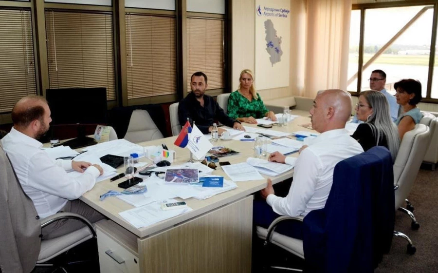 IVAN DIVAC: Nova zgrada terminala na niškom aerodromu gotova do kraja ...