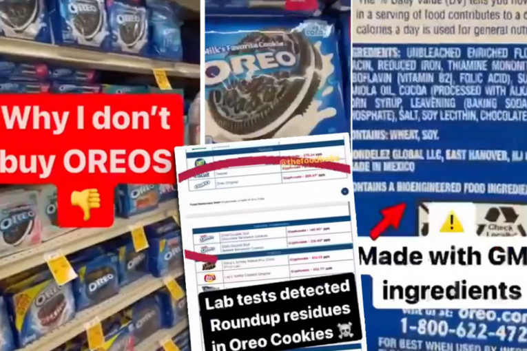 "OREO" PUN OTROVNIH HEMIKALIJA: Pogledajte šta sve sadrži ovaj slatki keks