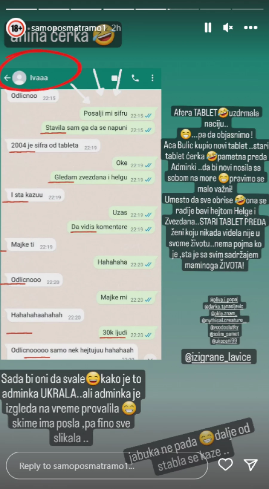 ĆERKA ANE ĆURČIĆ UHODILA ZVEZDANA, PA UNIŠTILA MAJKU ZA SVA VREMENA: Pukla bruka kakve je RADNJE ...