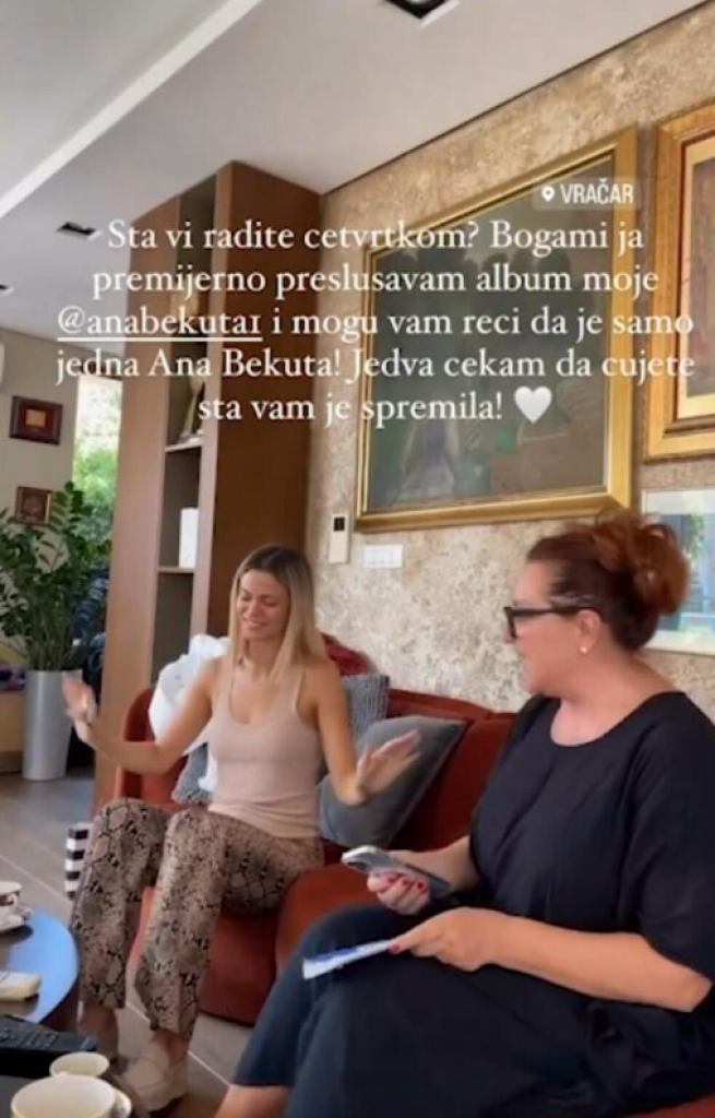 ZAVIRITE U LUKS STAN ANE BEKUTE: Milica Pavlović posetila stariju koleginicu, ovako su se LUDO ...