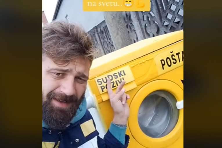 U DEO ZA PRAŠAK, STAVLJA SE OVO: Poštar okačio snimak NAJBIZARNIJEG ...
