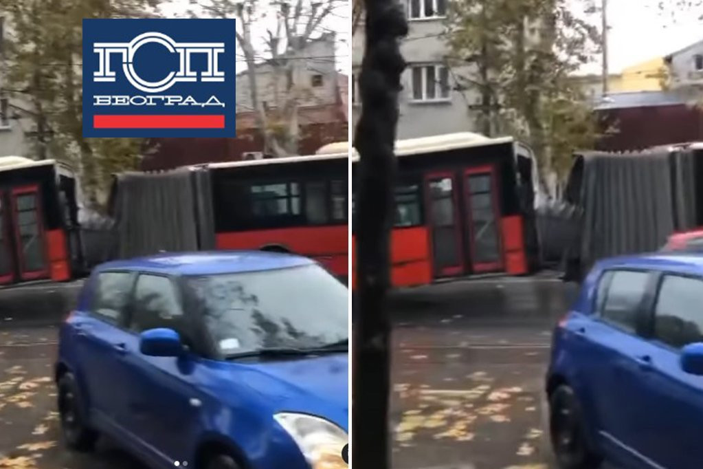 ISTINA JE! AUTOBUS SE PREPOLOVIO: Oglasili se iz GSP-a nakon havarije ...