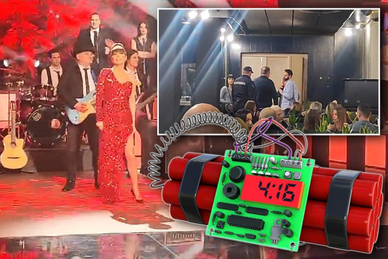 PRVI SNIMCI CECE RAŽNATOVIĆ SA LICA MESTA: Dojava o BOMBI na snimanju novogodišnjeg programa ...