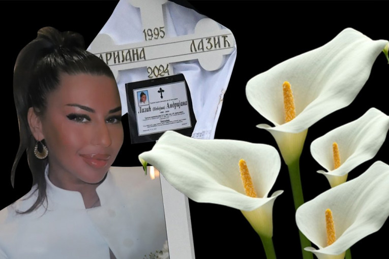 NA GROBU ANDRIJANE LAZIĆ SE POJAVILA MISTERIOZNA CEDULJA: Nastradala pevačica dobila JASNU ...