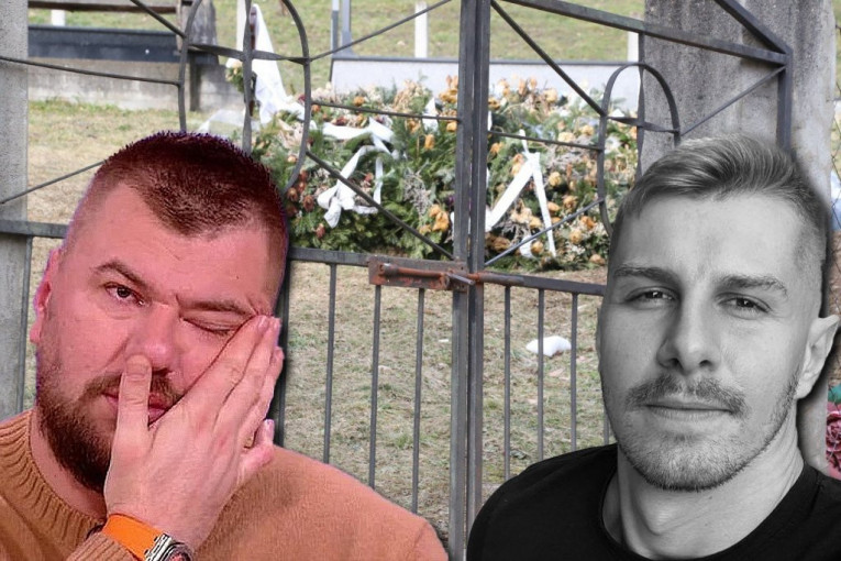 JANJUŠEVA SLIKA SA GROBLJA LEDI KRV U ŽILAMA! Na Božić posetio večnu kuću rođenog brata i SLOMIO ...