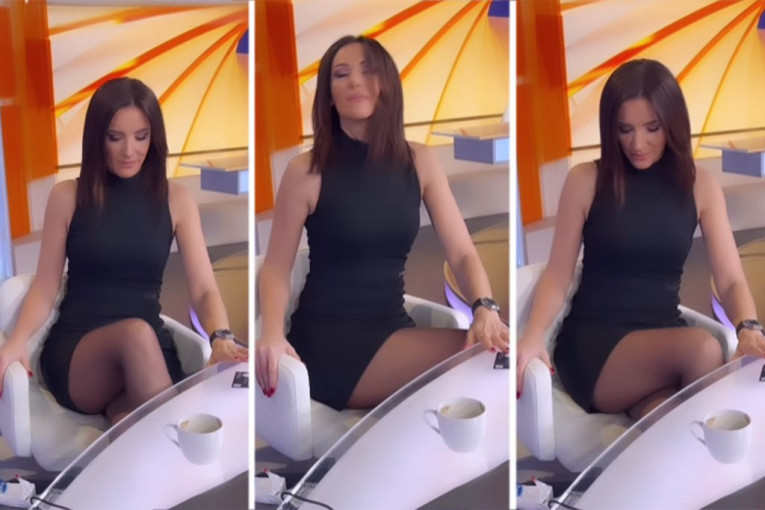 VODITELJKI PRVE SEVNULO MEĐUNOŽJE U PROGRAMU: Obukla minić, a onda je PREKRSTILA NOGE... (VIDEO)