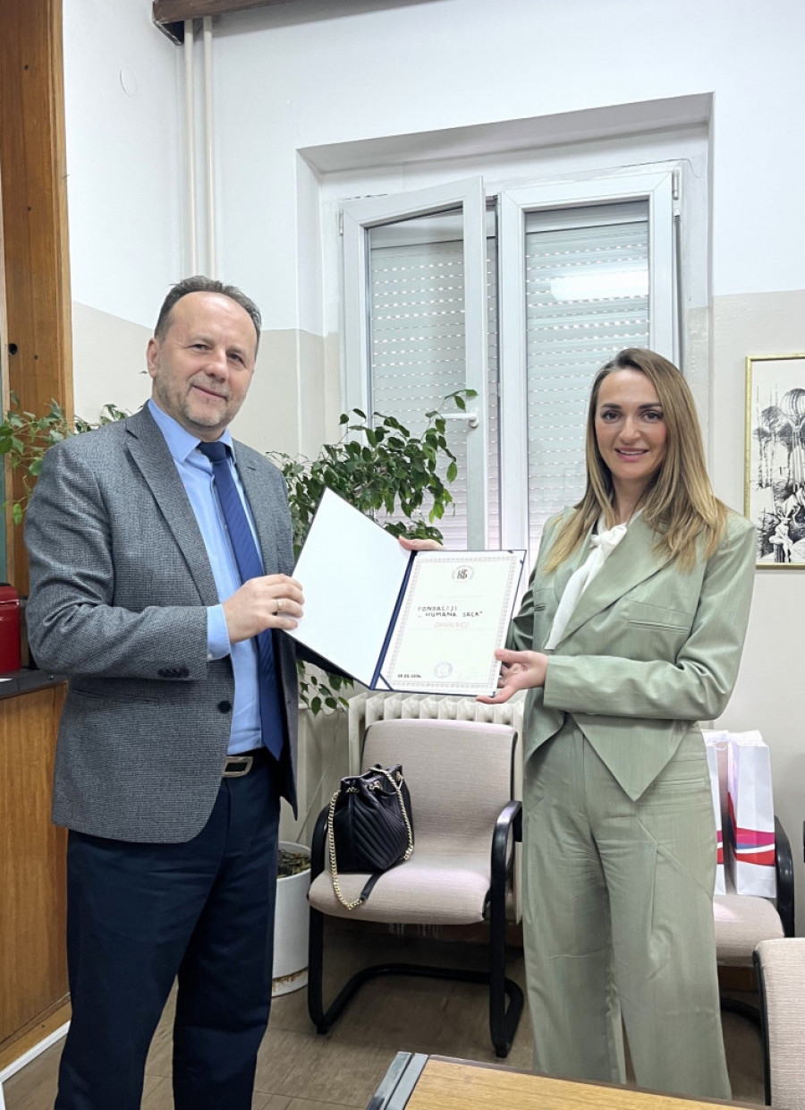 Humana srca donirala KBC Zvezdara aparat u vrednosti od 1.225.800 dinara!