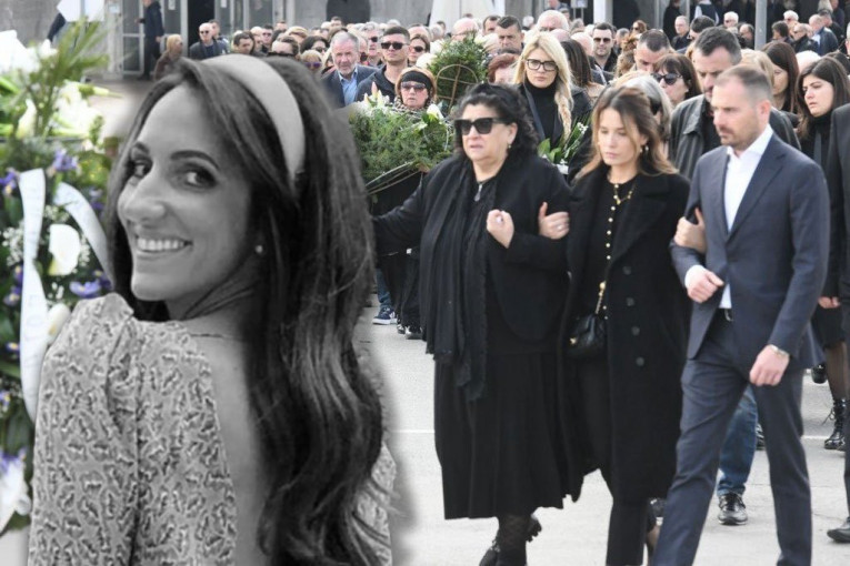 POTRESNE SCENE! Majka Žane Okuke se SRUŠILA na sahrani! (VIDEO)