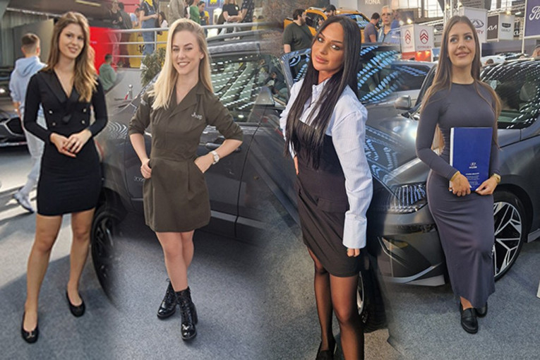 IZBOR REPUBLIKE! Zgodne hostese na Sajmu automobila oduvale sve ...