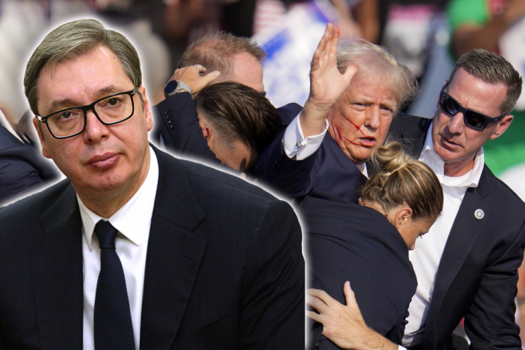 TRAMP JE PREŽIVEO ATENTAT, HOĆE LI METAK IZBEĆI VUČIĆ? Pretnje i laži o ...