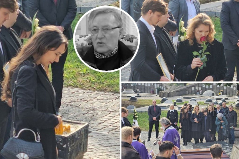 SAHRANJEN DRAGOSLAV LAZIĆ: Ćerke održale POTRESNE govore, jecaji ...