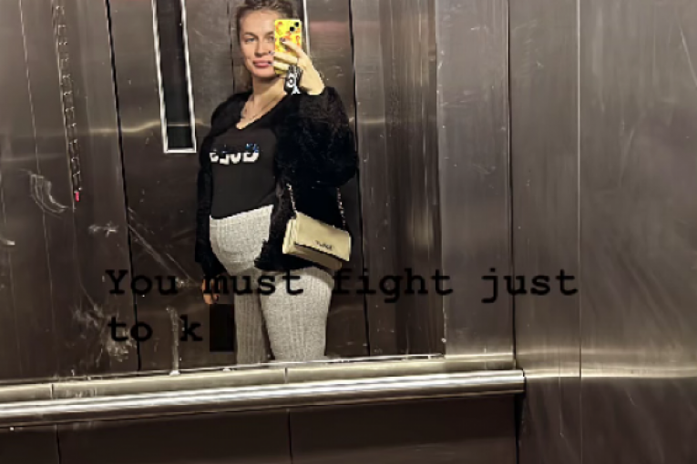 TRUDNA MILICA SE OGLASILA PRED ODLAZAK U ŠIMANOVCE: Nije još ni kročila u Belu kuću, a već se ...