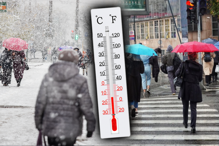 ROSULJA I SNEG U SRBIJI! Temperatura pada, a EVO i šta nas očekuje ...