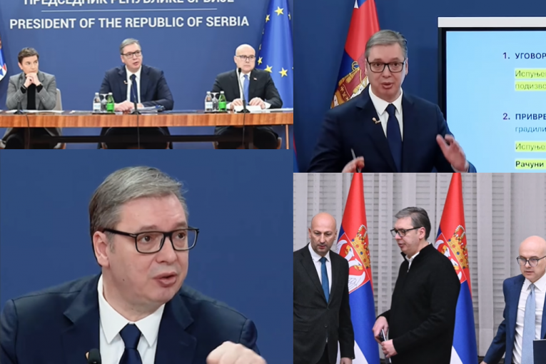 "TEMELJ NAŠE SNAGE JE U VELIČINI IDEJE KOJA NAS VODI"! Predsednik Vučić sumirao nedelju za nama ...