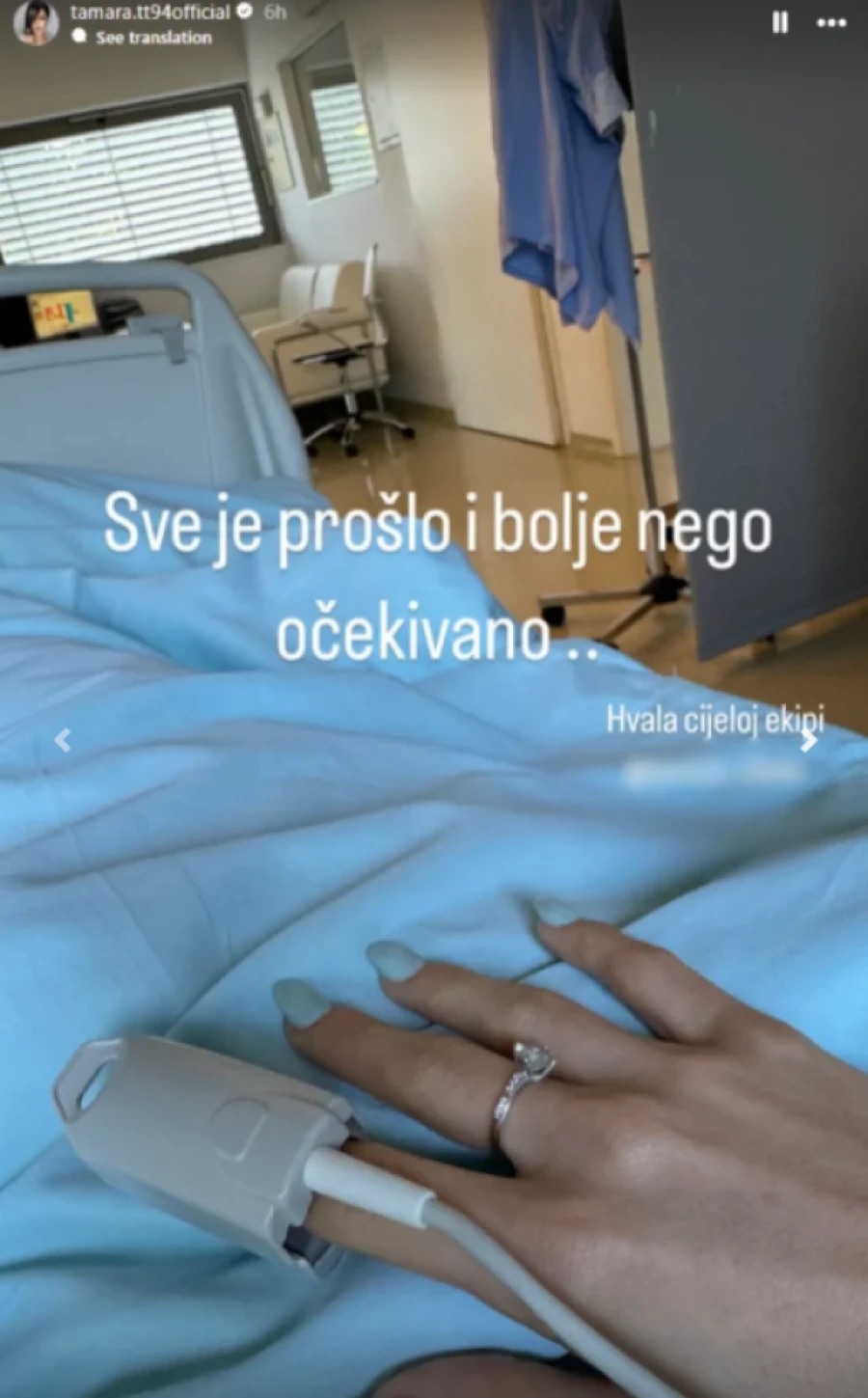 HITNO OPERISANA UČESNICA ELITE: Isplivala fotografija iz BOLNICE, oglasila se SVA U ZAVOJIMA ...