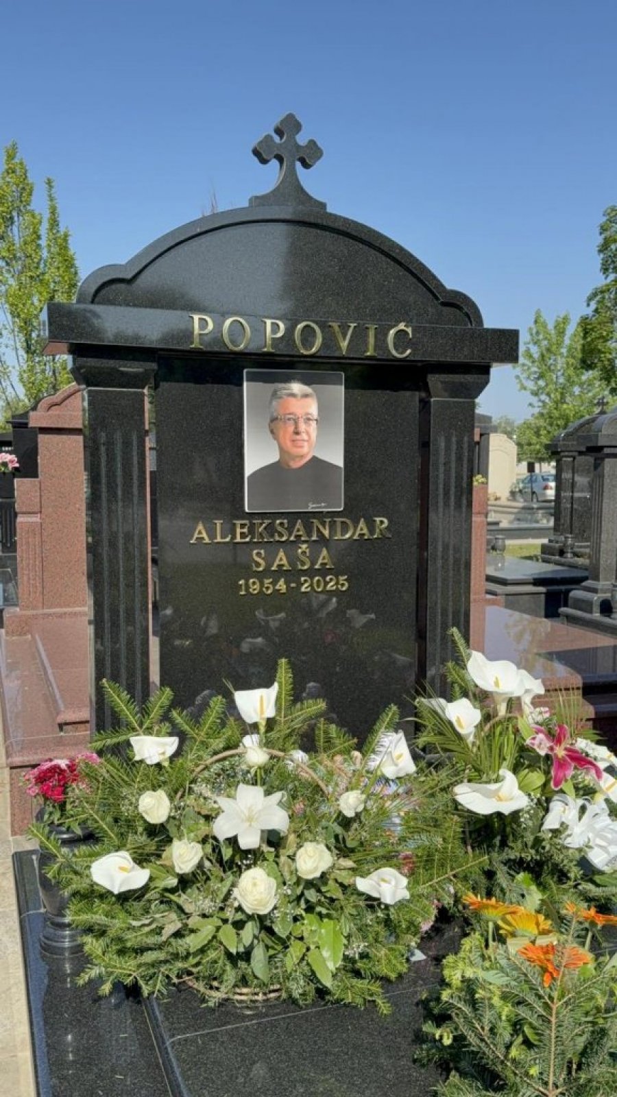 NA GROBU SAŠE POPOVIĆA SE POJAVILA MISTERIOZNA ŽENA: Obelodanila ISTINU o BRAKU sa Suzanom, ŠOK ...