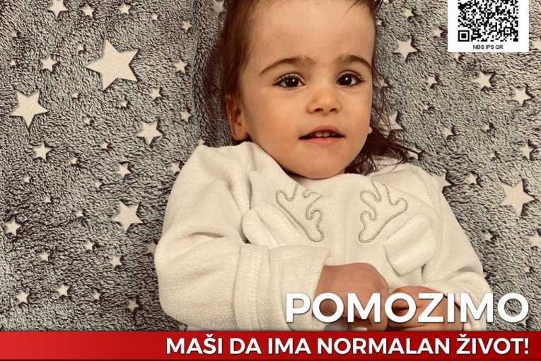 MAŠA (2) OD ROĐENJA BIJE TEŠKE BITKE! Imala je moždano krvarenje, a sad ...