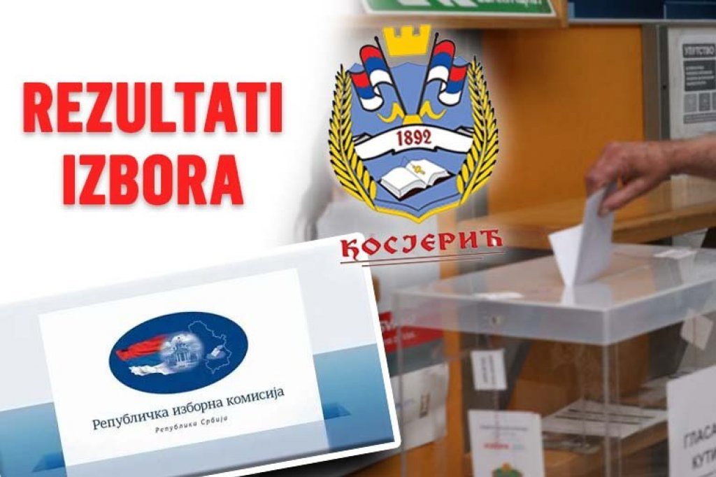 OGLASIO SE RIK: Ovo su preliminarni rezultati izbora u Kosjeriću