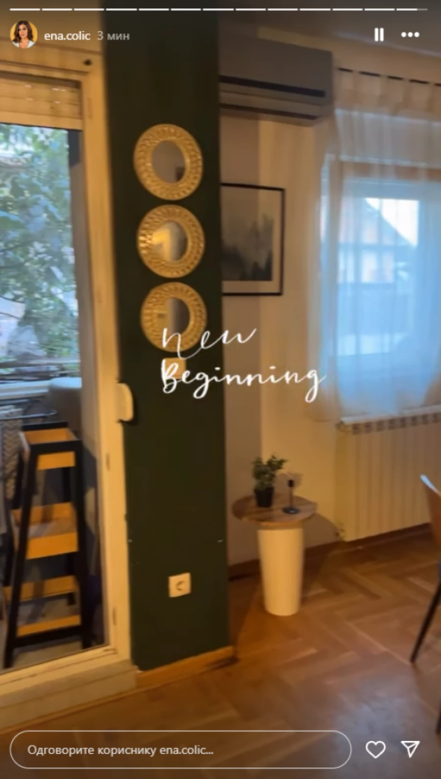 ENA ČOLIĆ POKAZALA STAN: Okreće novi list u svom životu, sve vrvi od ...