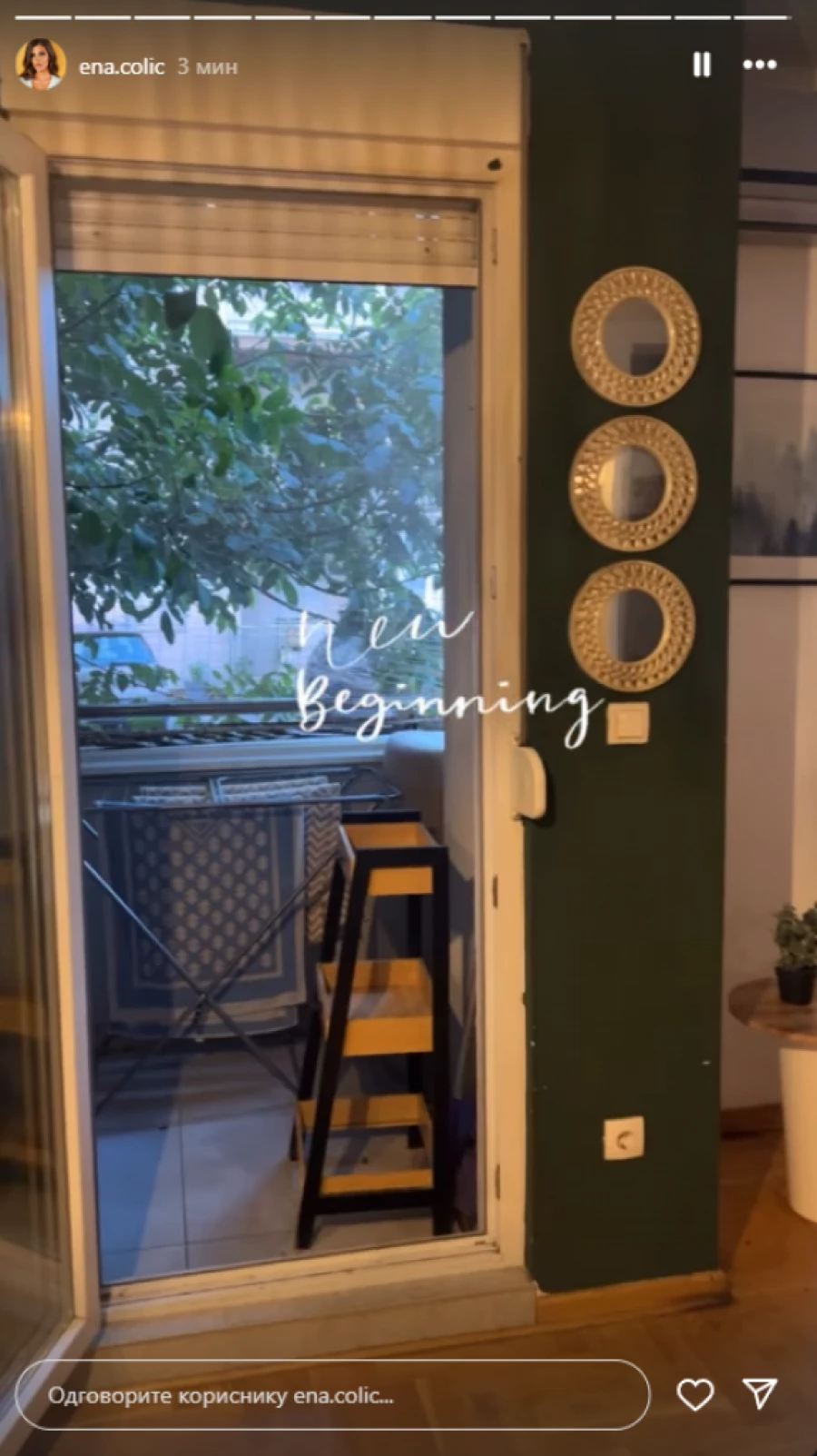 ENA ČOLIĆ POKAZALA STAN: Okreće novi list u svom životu, sve vrvi od ...