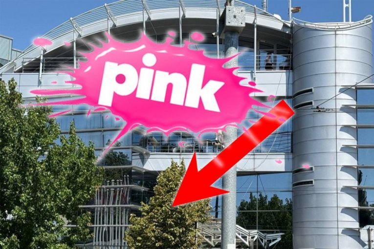 NEĆETE VEROVATI KO JE STIGAO U ZGRADU PINKA! Procurio snimak direktno ...
