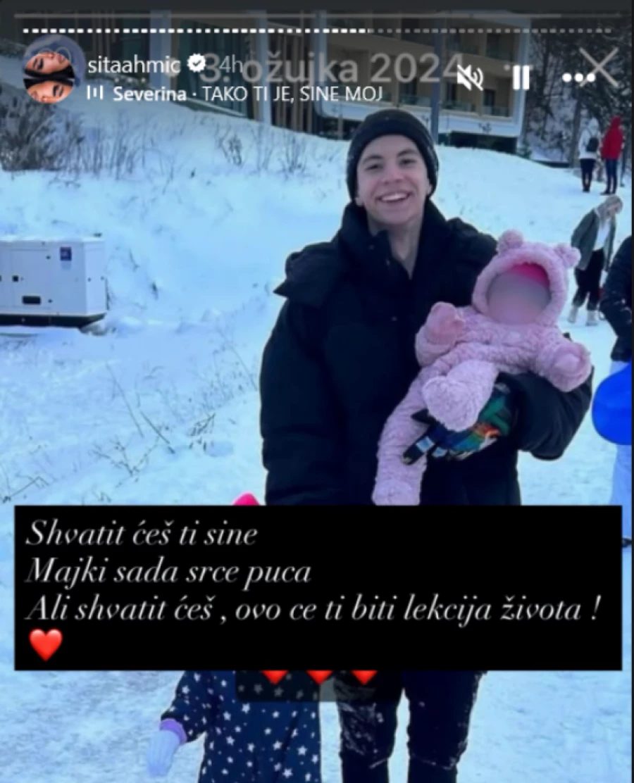 PRVA IZJAVA SITE AHMIĆ O SINU! Hitno morala da reaguje, otkrila sve o ...