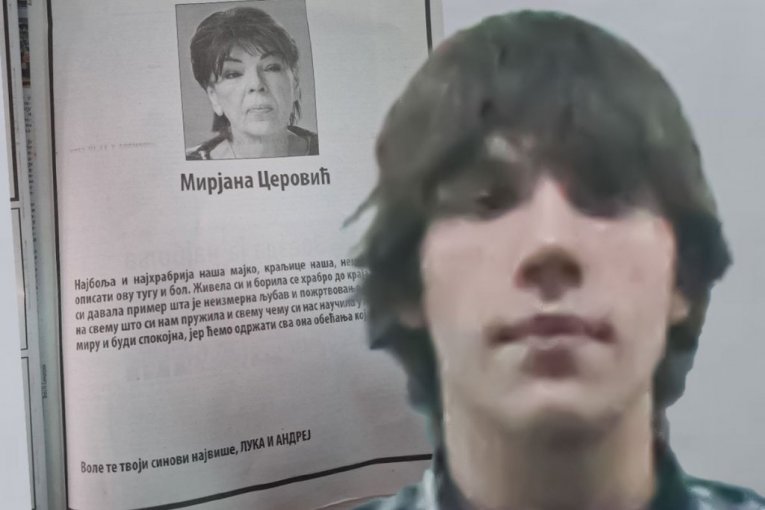 MAJKO, ODRŽAĆU OBEĆANJE KOJE SAM TI DAO! Luka Cerović se iz zatvora ...