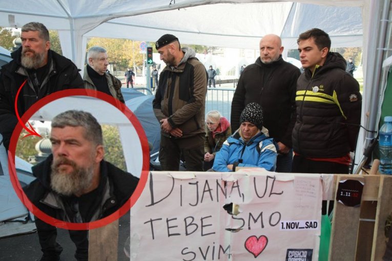 "ČUVA" DIJANU HRKU, A PODSTIČE JE NA ŠTRAJK GLAĐU! Padaju maske ...