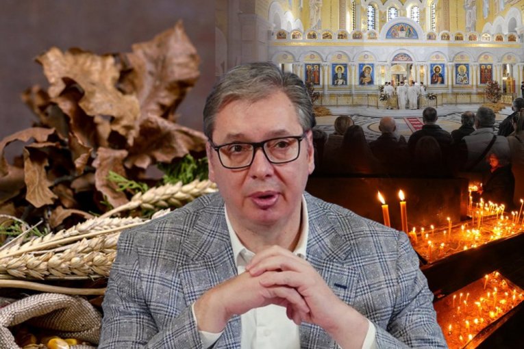 "BADNJAK NIJE SAMO OBIČAJ VEĆ SIMBOL DOMA, KORENA I TOPLINE" - Vučićeva ...
